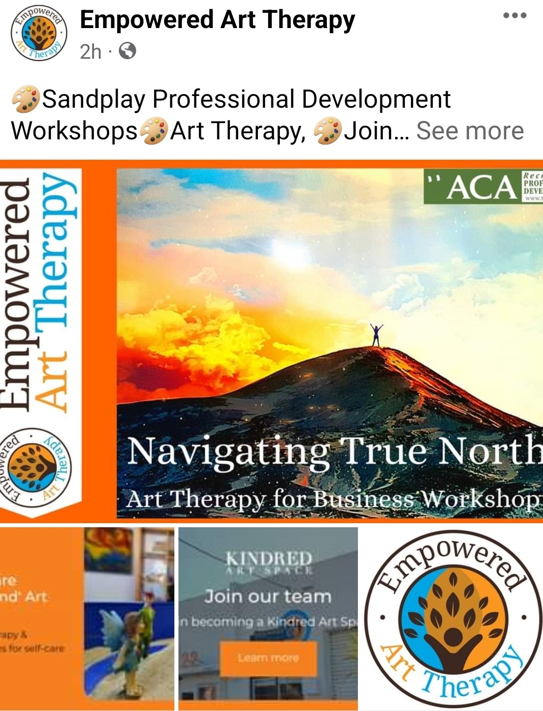 Newsletter - Empowered Art Therapy at Kindred Art Space - Empowered Art Therapy